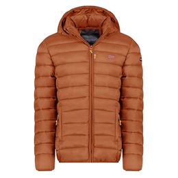 Geographical Norway Steppjacke "Amigolor" in Hellbraun - 56% | Gr&ouml;&szlig;e XL | Herrenjacken