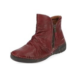 Josef Seibel Damen Stiefelette "Josef Seibel Stiefelette Leder", Gr. 40, rot, Leder, Schuhe