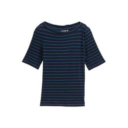 Tom Tailor Shirt in Dunkelblau/ Hellblau - 60% | Gr&ouml;&szlig;e S | Damen-tops