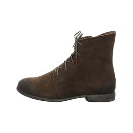 Think! Leder-Boots in Braun - 63% | Gr&ouml;&szlig;e 40 | Damen-stiefel