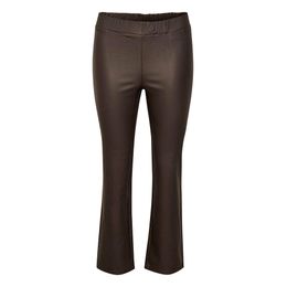 Kaffe Kunstlederhose in Anthrazit - 82% | Gr&ouml;&szlig;e 40 | Damenhosen