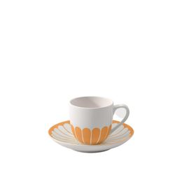 Villeroy & Boch VILLEROY & BOCH Tasse "Espressotasse mit Untertasse Fleur Couleur 70 ml", 1 tlg.soleil, Trinkgefäße
