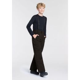 Killtec M&auml;dchen Schneehose, schwarz, Gr. 176, unifarben, Obermaterial: 100% Polyester. Futter: 100% Polyester, Hosen, w&auml;rmend & wind- & wasserdicht,