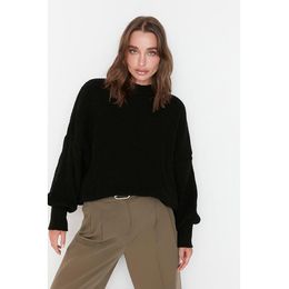 Trendyol Pullover in Schwarz - 61% | Gr&ouml;&szlig;e M | Damen-pullover-cardigans