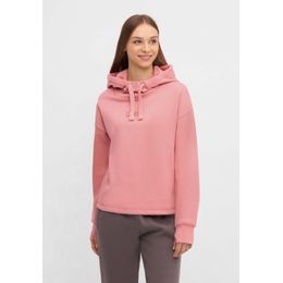 Bench. Damen Kapuzensweatshirt "ULLA", rosa, Gr. 46, unifarben, Sweatware, Obermaterial: 60% Baumwolle, 40% Polyester, Sweatshirts