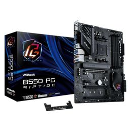 Asrock Mainboard "B550 PG Riptide", B:33cm H:8,5cm T:38,1cmohne farbbezeichnung, Mainboards