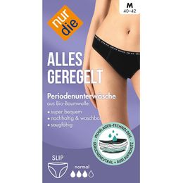 Nur Die Periodenslip in Schwarz - 50% | Gr&ouml;&szlig;e L | Damen-unterteile