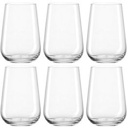 Leonardo Gläser-Set "Trinkglas PALADINO, 370 ml, 6er-Set", Ø 7,8cm x 11,5cm, 370ml, 6 Stk., transparent, Trinkgefäße, spülmaschinengeeignet