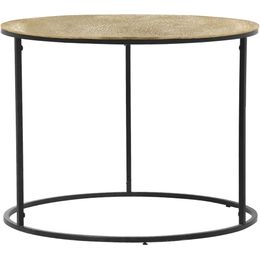 Beistelltisch, H:46cmgoldfarben, Mirrors and More, Wohnzimmer, Tische, "PATTY"