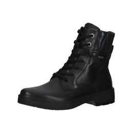 Legero Damen Schnürstiefelette "Legero Stiefelette Nappaleder", Gr. 37schwarz, Nappaleder, Schuhe