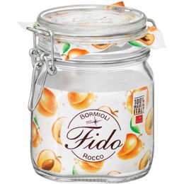 Bormioli Rocco Vorratsglas "Fido", B:31cm H:14cm, transparent, Lebensmittelaufbewahrungsbeh&auml;lter, luftdicht verschlie&szlig;bar, mit B&uuml;gelverschlu&szlig;