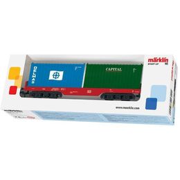M&auml;rklin M&Auml;RKLIN Kinder G&uuml;terwagen "M&auml;rklin Start up, Containerwagen DB AG", bunt, Modelleisenbahn-Fahrzeuge