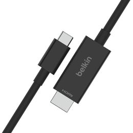 Belkin HDMI-Kabel "USB C auf HDMI 2.1 Kabel, 2m", 200cmcm, schwarz, Kabel