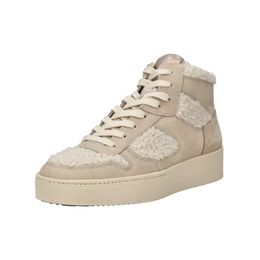 Paul Green Damen Sneaker "Paul Green Sneaker Nubukleder", Gr. 37, beige, Nubukleder, Schuhe