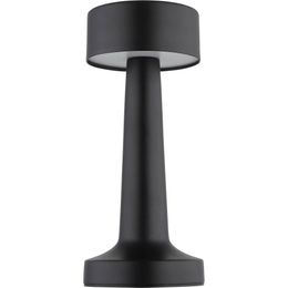 Globo LIGHTING LED Tischleuchte "ANGELIKA - Akkutischleuchte", 1, 1 Stk., schwarz, Leuchten, Design Tischleuchte, Akku, modern, Akkulampe, CCT