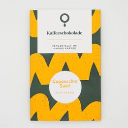 Coffee Circle Kaffeeschokolade, Cappuccino Swirl – Karibu Kaffee, Bio-Kakao aus Venezuela