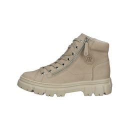 Paul Green Damen Ankleboots "Paul Green Sneaker Nubukleder", Gr. 39, beige, Nubukleder, Schuhe