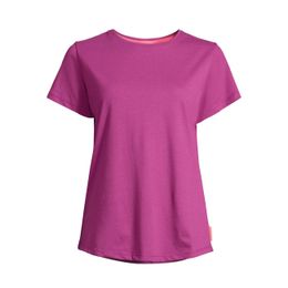 SALZHAUT Damen T-Shirt "Shirt STEENTJE", lila, Gr. XS, Obermaterial: 50% Baumwolle CO. 50% Polyester PES., Shirts