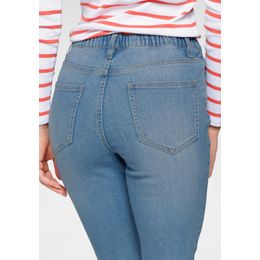 Flashlights Damen Jeansjeggings, bunt, Basic, Gr. 40, Jeans, Obermaterial: 80% Baumwolle, 19% Polyester, 1% Elasthan. Obermaterial wei&szlig;: 78%