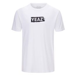 YEAZ Damen T-Shirt "T-Shirt CHAY", wei&szlig;, Gr. M, Obermaterial: 100% Baumwolle CO(Bio)., Shirts