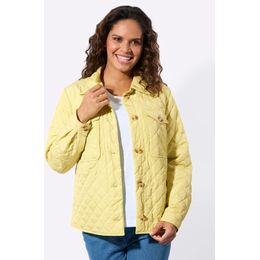 Casual Looks Damen Blusenjacke, gelb, Gr. 38, 100% Polyester, Wattierung:100% Polyester, Jacken