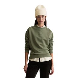 Marc O'Polo Damen Sweatshirtdesert sage, Gr. L, MARC O'POLO DENIM, Sweatware, Obermaterial: 100% Baumwolle, Sweatshirts, R&uuml;ckenteil dezent l&auml;nger, kleine