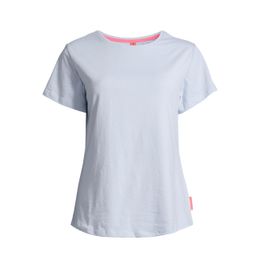 SALZHAUT Damen T-Shirt "Shirt STEENTJE", blau, Gr. S, Obermaterial: 50% Baumwolle CO. 50% Polyester PES., Shirts