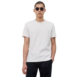 Marc O'Polo MARC O'POLO Damen T-Shirt, wei&szlig;, Gr. L, Jersey, Obermaterial: 100% Baumwolle, Shirts, Rundhals-T-Shirt Regular aus hochwertiger Baumwolle