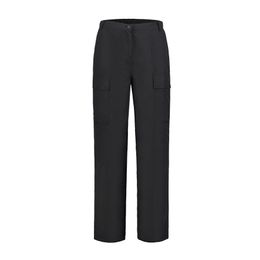 Icepeak Damen Cargohose "D CARGOHOSE ANETI", schwarz, Gr. 42, Obermaterial: 59% Baumwolle, 41% Polyamid, Hosen, Regulierbare Hosenabschl&uuml;sse, lockere