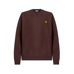 Carhartt Work In Progress Carhartt WIP Sweatshirt 'American Script' Herren Größe L schoko