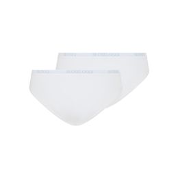 Sloggi Herren Minislip "Men Basic", Gr. 7, wei&szlig;, Single Jersey, Obermaterial: 94% Baumwolle, 6% Elasthan, unifarben, Unterhosen, elastischer, weicher