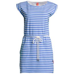 SALZHAUT Damen Midikleid "Knielanges Kleid (Midi) PAPPNEES", blau, Gr. XL, Obermaterial: 50% Baumwolle CO. 50% Polyester PES., Kleider