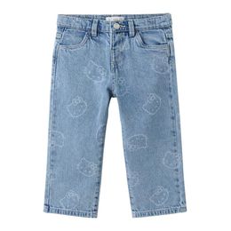 Mango Kids Jeans 'KITTYT' girl Blue size 4-5