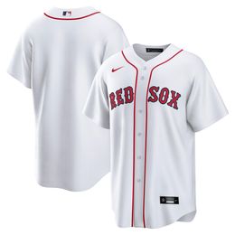 Nike Damen Footballtrikot "Nike Trikot Boston Red Sox Official Replica Home"wei&szlig;, Gr. M, 100% Polyester, Trikots