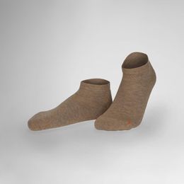 Hudson Damen Sneakersocken "Sneaker Air Plush", Gr. 43, beige, Obermaterial: 85% Baumwolle CO. 13% Polyamid PA. 2% Elasthan EL., Socken