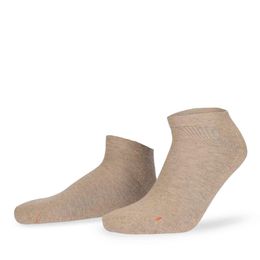 Hudson M&auml;dchen Sneakersocken "Sneaker Air Plush", Gr. 43, silber, Obermaterial: 85% Baumwolle CO. 13% Polyamid PA. 2% Elasthan EL., Socken