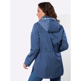 Casual Looks Damen Funktionsjacke, blau, Gr. 40, unifarben, 100% Polyester, Jacken