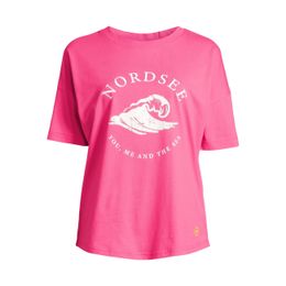 SALZHAUT Damen T-Shirt "Shirt FIPSIE Nordsee", pink, Gr. XS, Obermaterial: 92% Baumwolle CO. 8% Elasthan EL., Shirts
