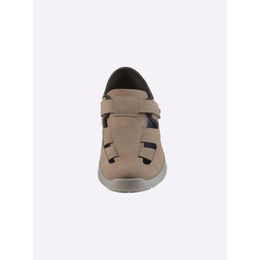 Jomos Herren Sneaker, Gr. 45, beige, Nubukleder, Textil, Schuhe