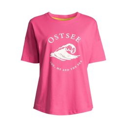 SALZHAUT Damen T-Shirt "Shirt FIPSIE Ostsee", pink, Gr. XS, Obermaterial: 92% Baumwolle CO. 8% Elasthan EL., Shirts