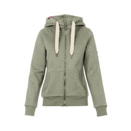 SALZHAUT Damen Sweatjacke "Sweatjacke S&Ouml;&Ouml;TE", gr&uuml;n, Gr. XXL, Obermaterial: 55% Baumwolle CO. 45% Polyester PES., Sweatjacken