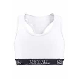 Bench. Damen Bustier, Gr. 182, schwarz-wei&szlig;, Jersey, Obermaterial: 90% Baumwolle, 10% Elasthan (LYCRA), unifarben, BHs, in sportlicher Optik mit