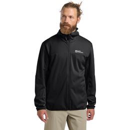 Jack Wolfskin Herren Softshelljacke "FELDBERG HOODY M", schwarz, Gr. S, Obermaterial: 100% Polyester. Futter: 100% Polyester, Jacken