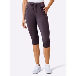 Catamaran Damen Funktionshose, lila, Gr. 48, unifarben, 85% Polyester, 15% Elasthan, Hosen