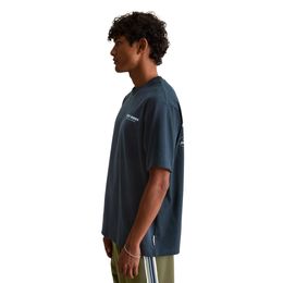 Marc O'Polo Herren T-Shirt "mit markantem R&uuml;ckenprint"navy teal, Basic, Gr. XXL, MARC O'POLO DENIM, unifarben, Obermaterial: 100% Baumwolle, Shirts