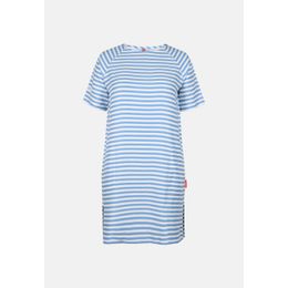 SALZHAUT Damen Midikleid "Knielanges Kleid (Midi) UPHEBEN - STRIPES", blau, Gr. XXXL, Obermaterial: 100% Viskose CV., Kleider