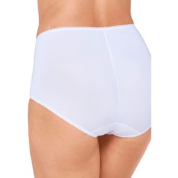 Sloggi Damen Maxislip "24/7 Microfibre", Gr. 40, wei&szlig;, Microfaser, Obermaterial: 88% Polyamid, 12% Elasthan, unifarben, Unterhosen, besonders