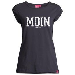 SALZHAUT Damen T-Shirt "Shirt BIIKE - MOIN", blau, Gr. S, Obermaterial: 100% Baumwolle CO., Shirts