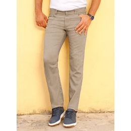 Br&uuml;hl BR&Uuml;HL Herren 5-Pocket-Hose, beige, Gr. 50, meliert, unifarben, 97% Baumwolle, 3% Elasthan, Hosen