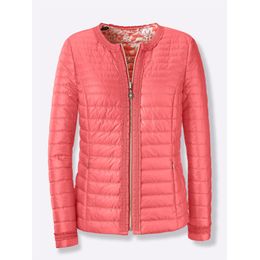 CR&Eacute;ATION L CREATION L Damen Wendejacke, bunt, Gr. 38, gemustert, mehrfarbig, unifarben, 55% Polyester, 45% Polyamid, Wattierung:100% Polyester, Jacken